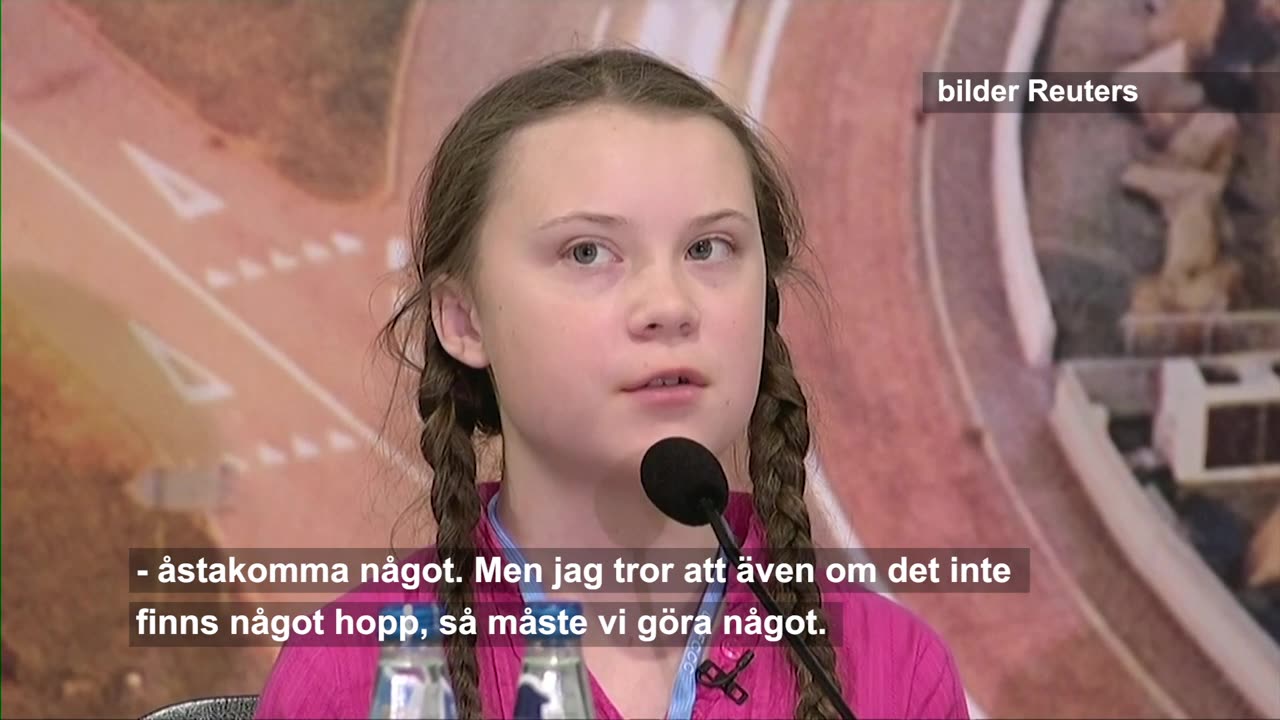 Greta Thunberg’s speech to UN leader in Katowice - DN.SE