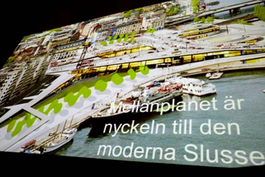 Stort intresse för alternativen till stadens underkända Slussenplan - DN.SE