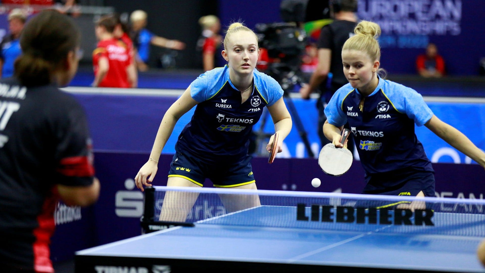 Svensk succé i pingis-EM: Kompletterar varandra” - DN.se