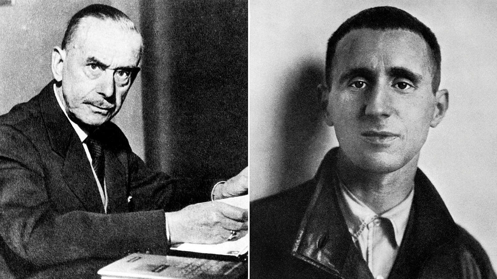 Thomas Mann & Bertolt Brecht i Stockholm vid krigsutbrottet - DN.se