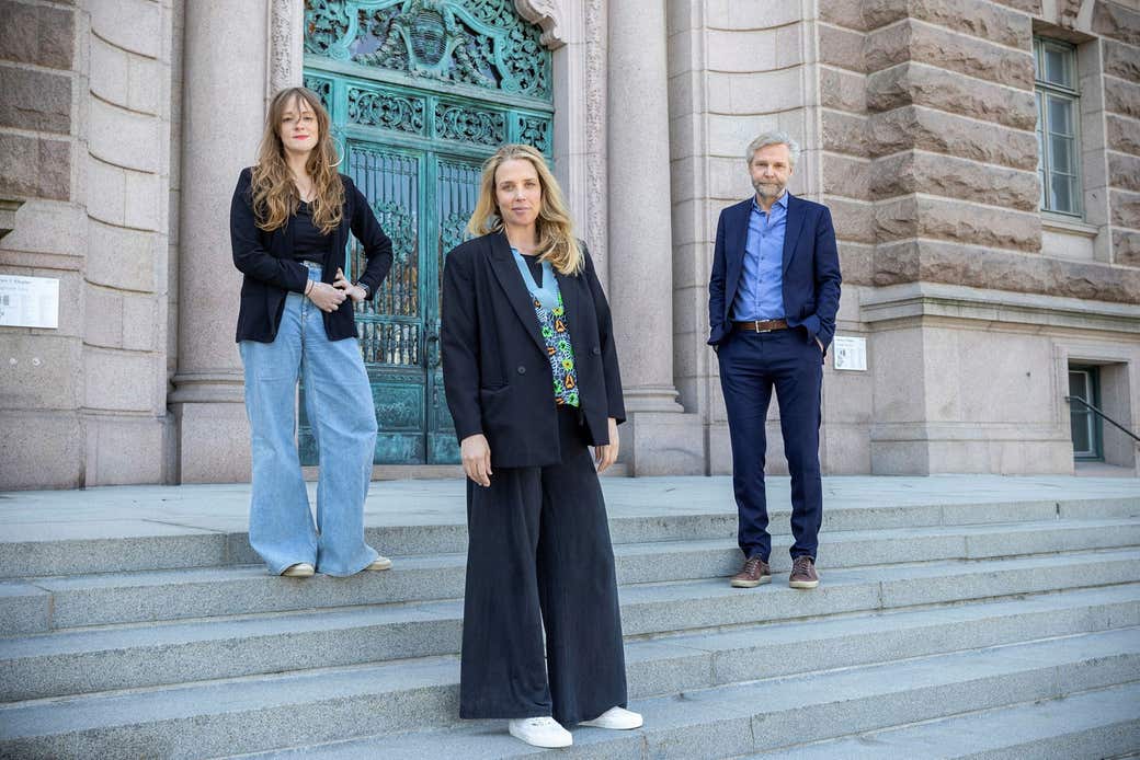 Tomas Ramberg och Annie Reuterskiöld i ny DN-podd – Älskade politik - DN.se