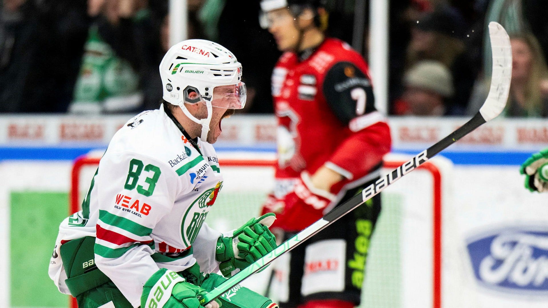 Riley Sheen visade vägen för Rögle mot Färjestad - DN.se