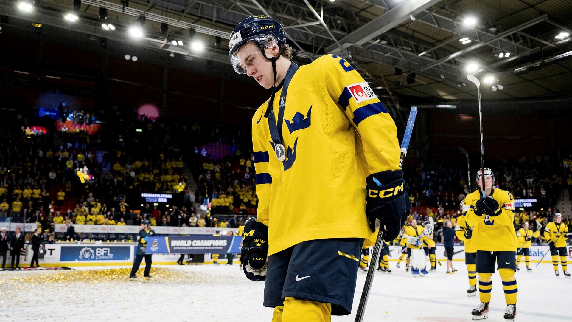 Besviken målkung hyllar publiken och vännerna - DN.se