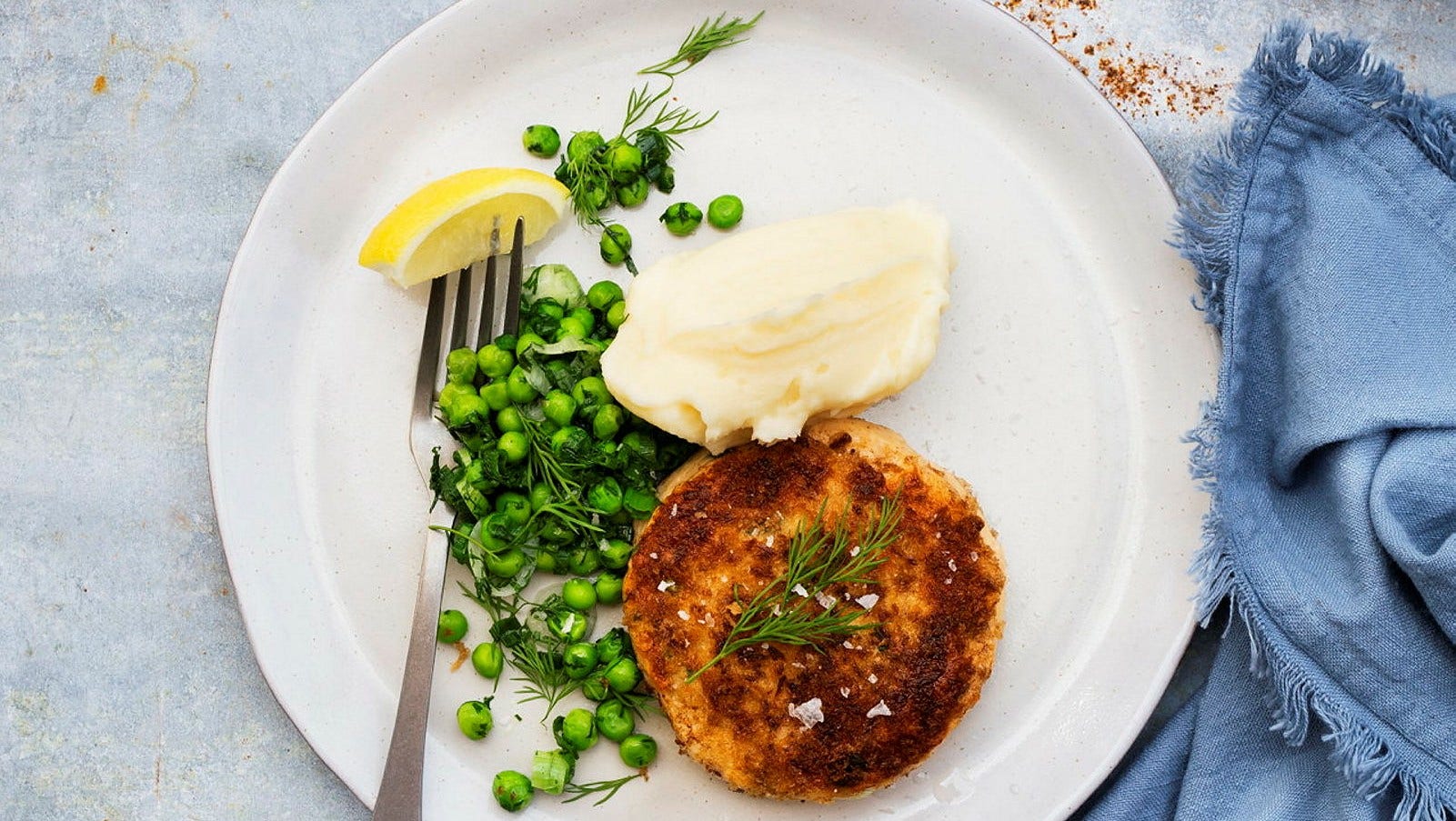 Havs-wallenbergare med ärter & potatismos - DN.se