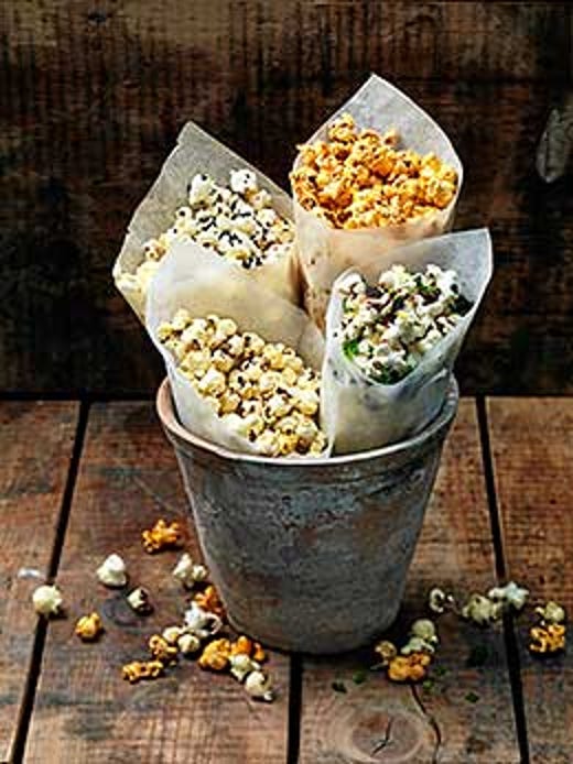 Recept: Smaksätta Popcorn på olika sätt, snacks-tips - DN.se