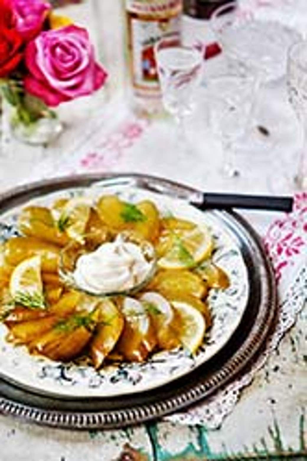 Saltgurka med honung och smetana - DN.se