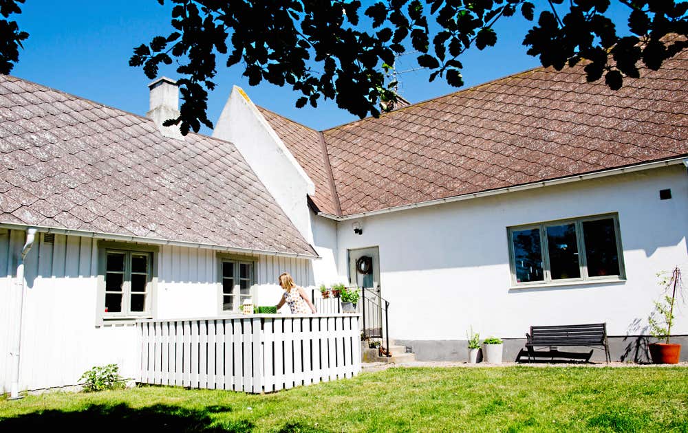 De bor i sitt sommarpardis året om - DN.se