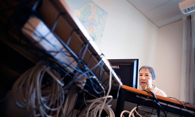 Farmor Gun är den nya nätmedborgaren - DN.SE