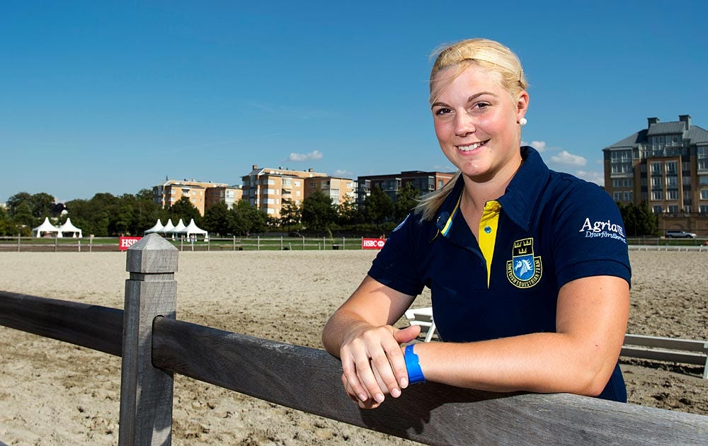 Frida Andersén trygg med att rida först i laget - DN.se