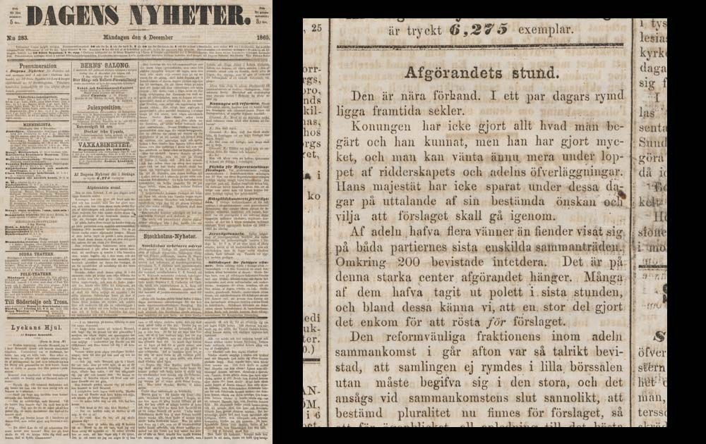 Största nyheten DN:s första år - DN.se