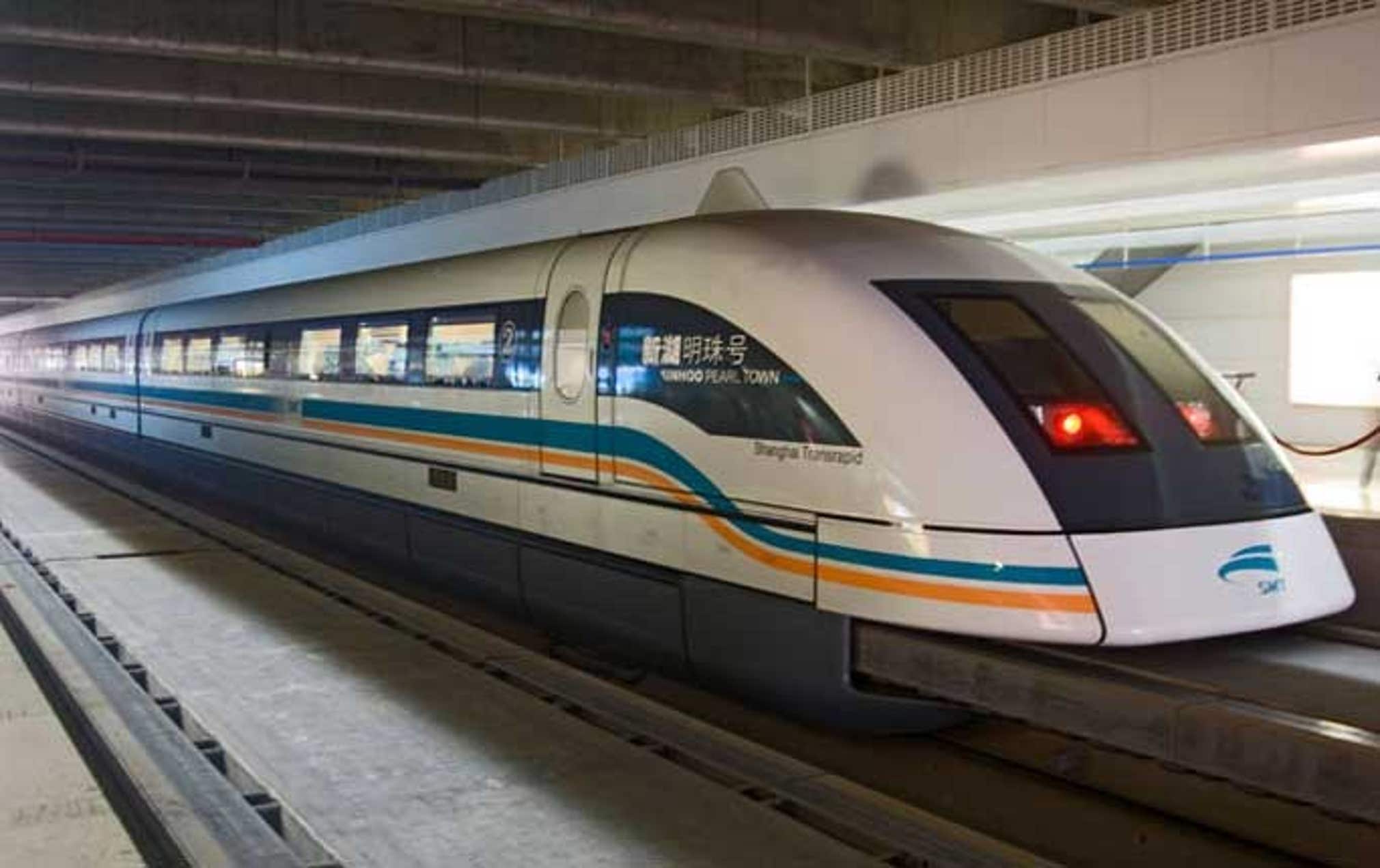 Kina vill bygga snabbtåg till USA - DN.se