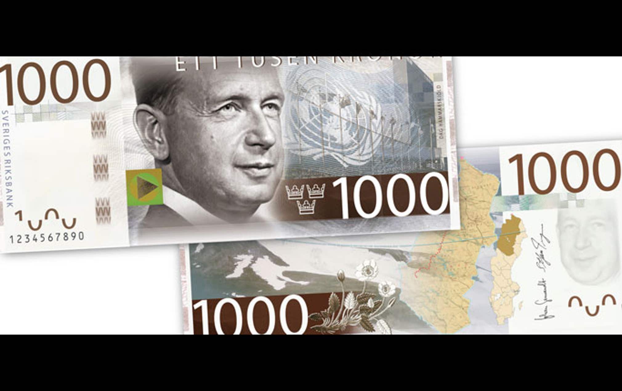 Ny bild på nya tusenlappen - DN.SE