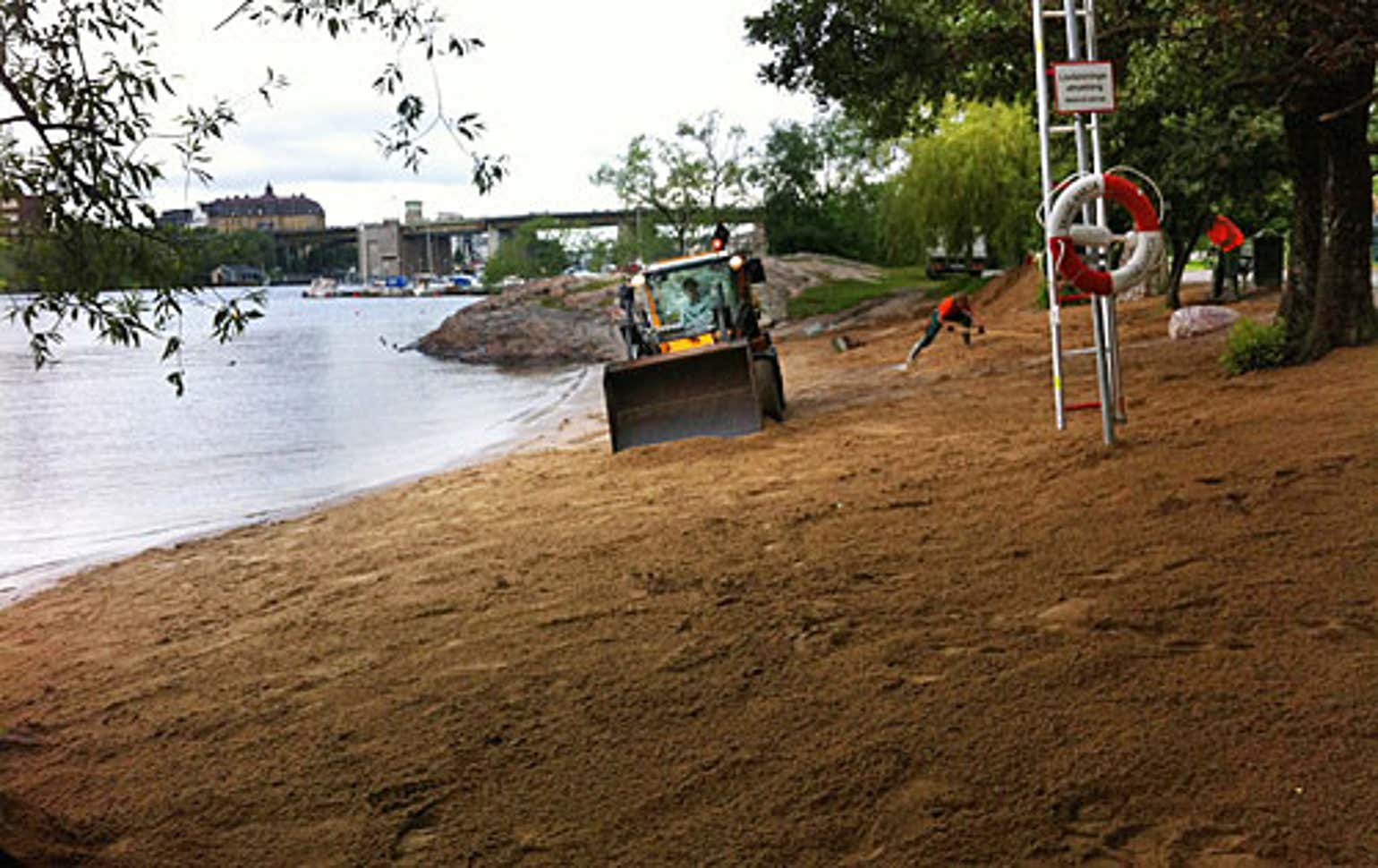 Tanto får Stockholms längsta sandstrand - DN.SE