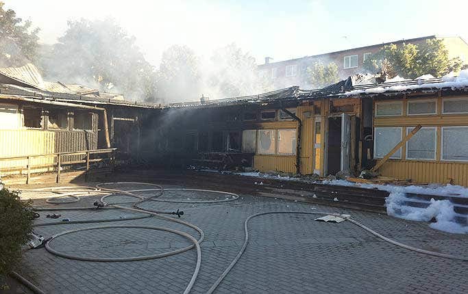 Kraftig brand i förskola i Rinkeby - DN.SE