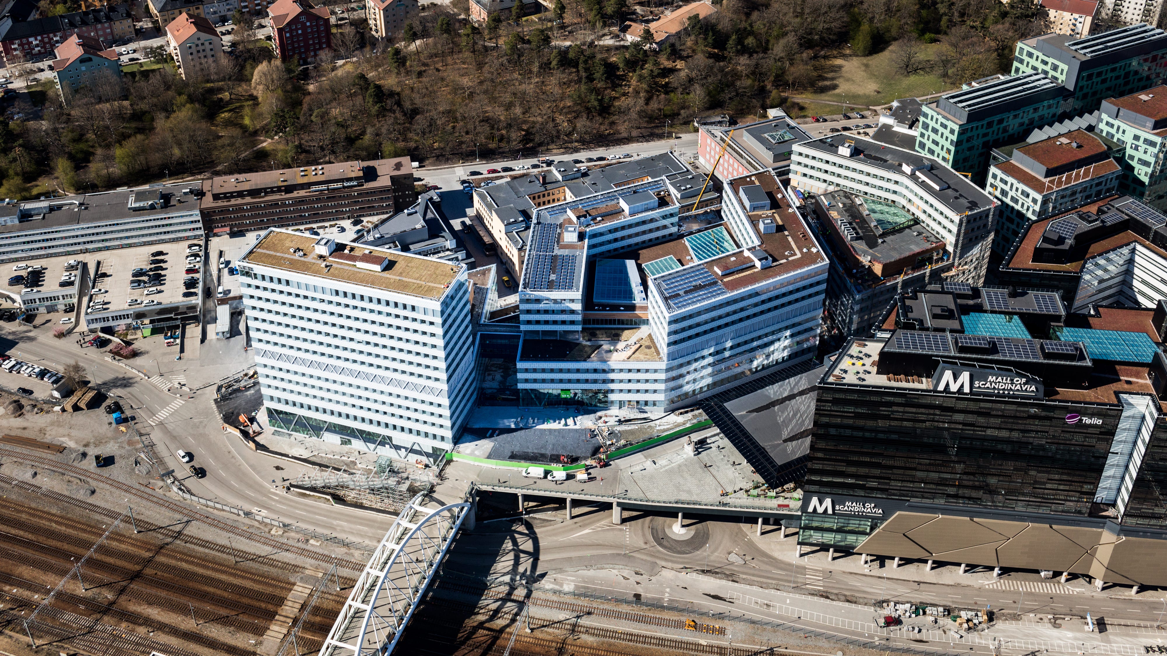 SE-bankens nya kontor i Solna visar hur stadsbyggandet förändrats på 25 ...