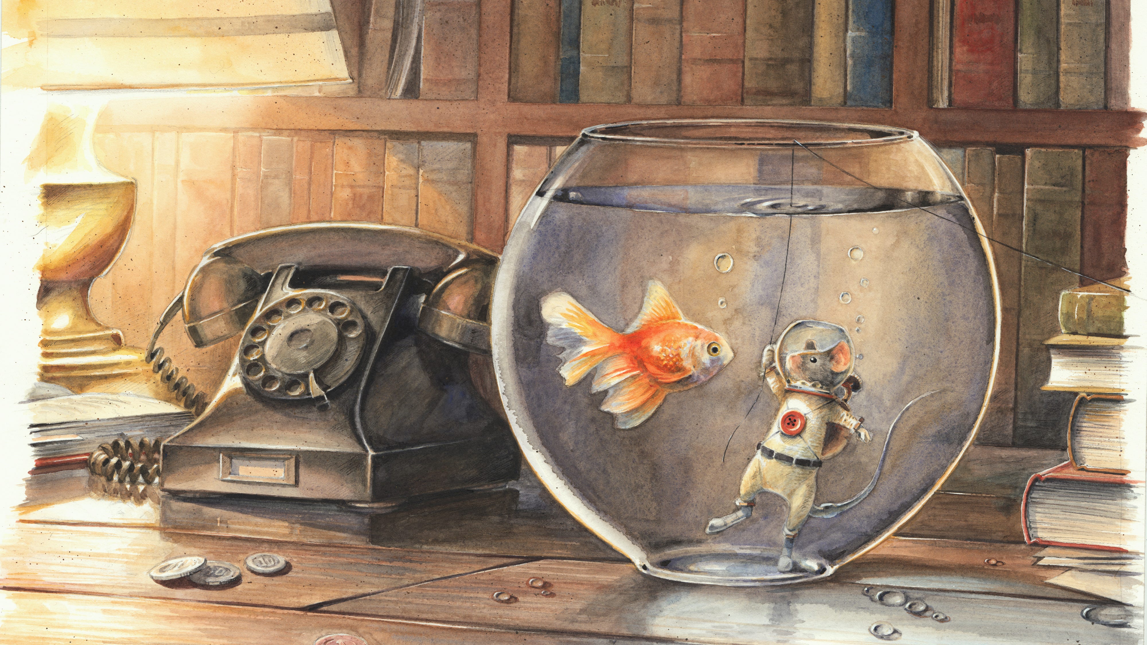 Bokrecension: Torben Kuhlmann om den första musen på månen - DN.se