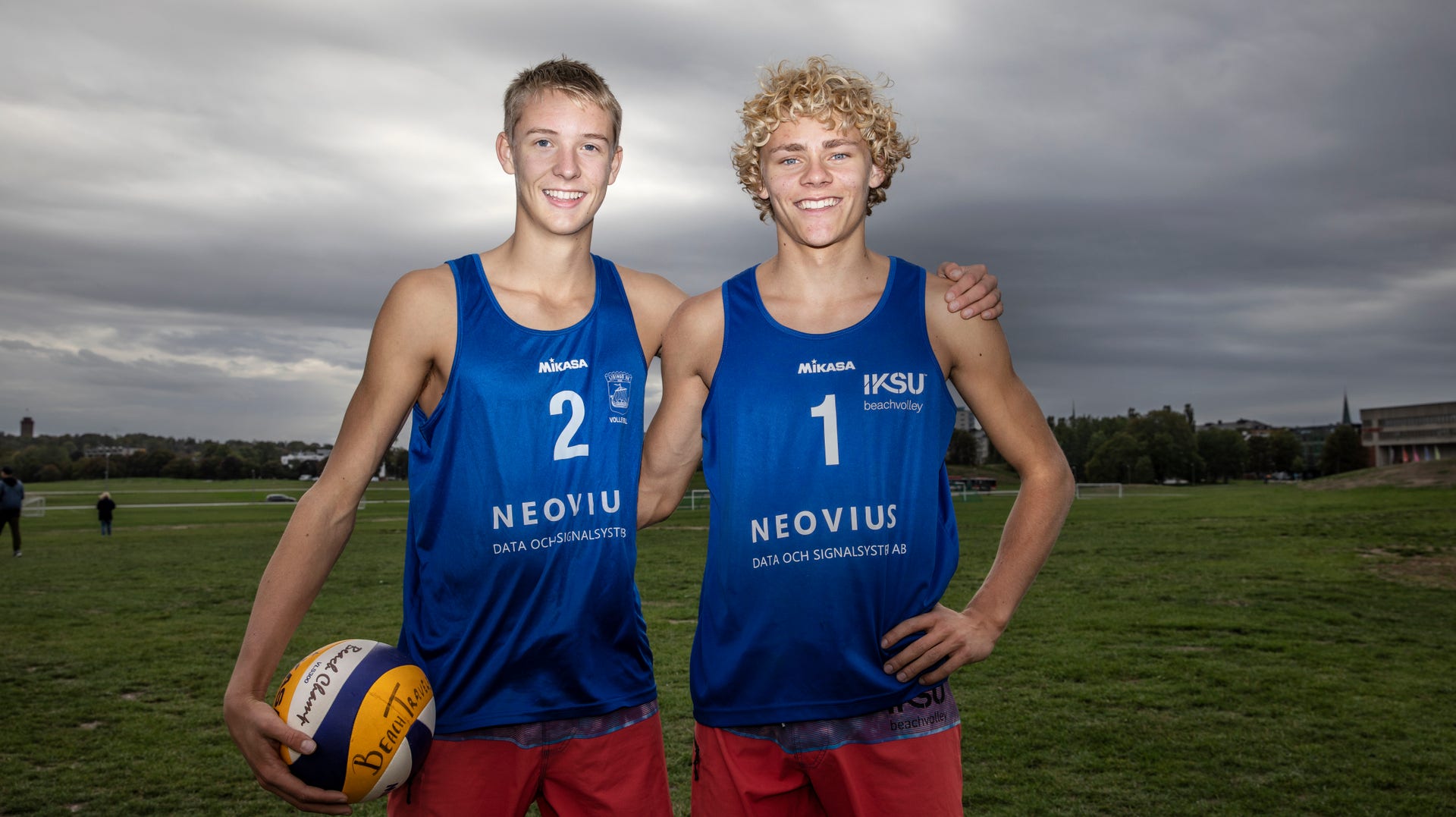 Beachvolley: Jonatan Hellvig och David Åhman vann U18-EM – nu väntar ...