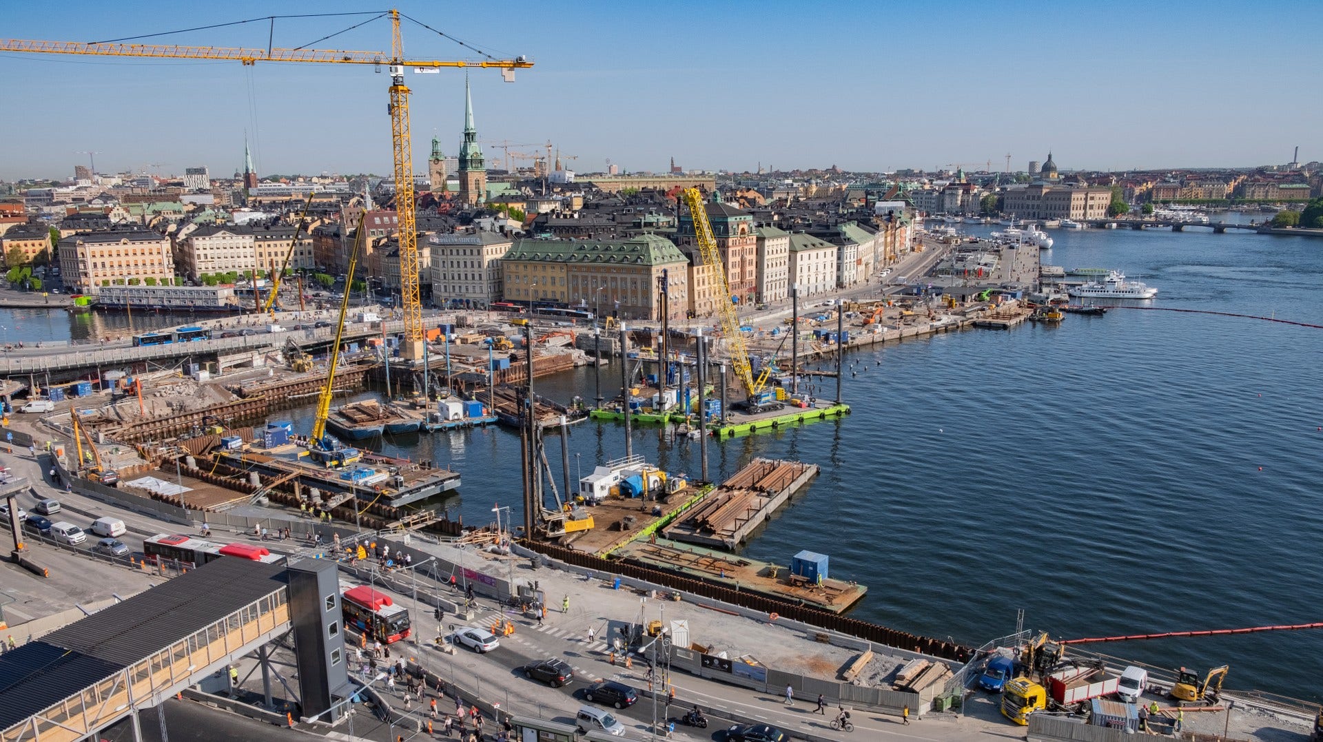 Nya Slussen – så mycket har bygget kostat hittills - DN.se