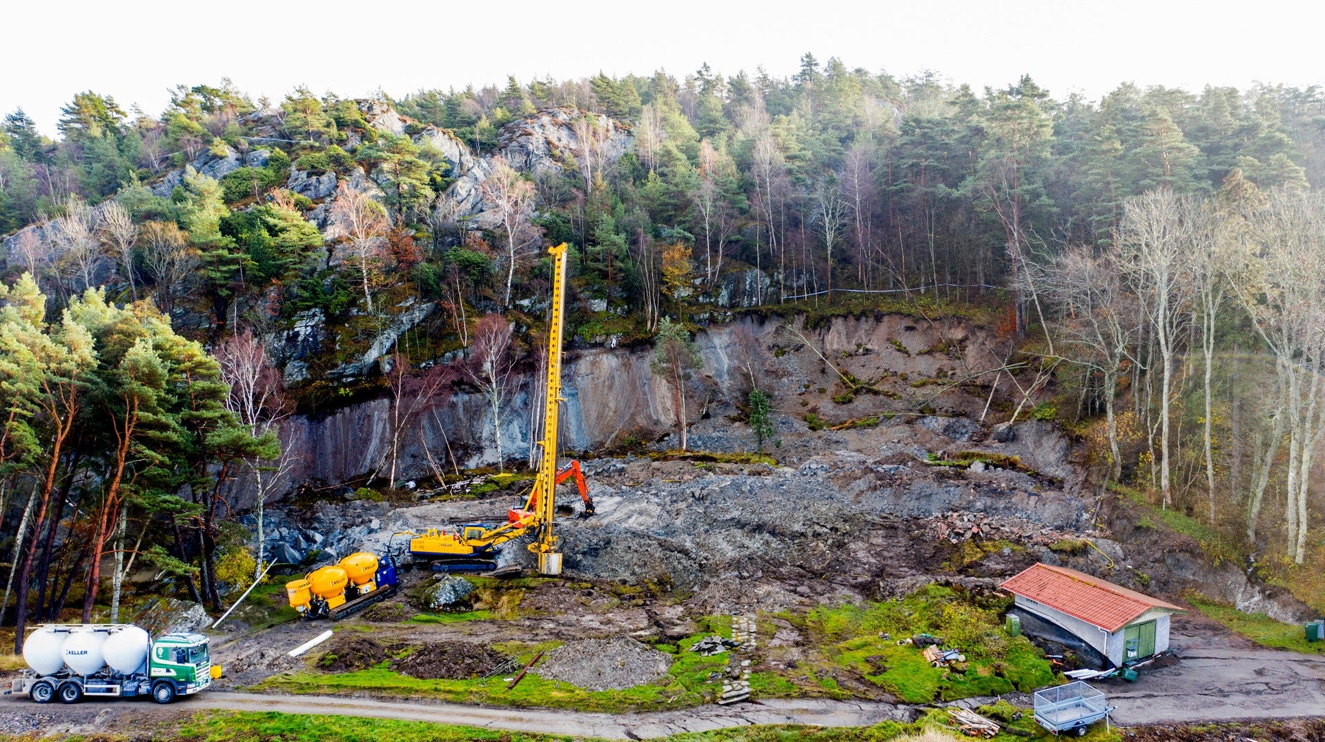 Skredet utanför kungälv – ”akut insats” pågår fortfarande - DN.se