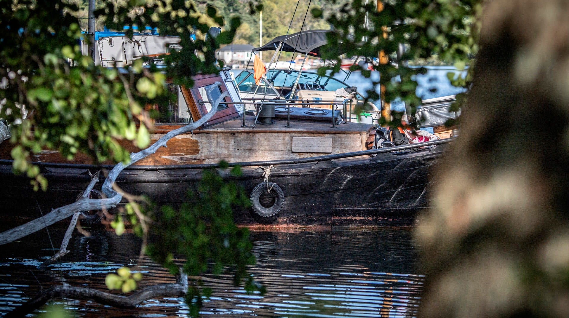 Illegal hamn börjar ta form vid Minneberg i Bromma - DN.se