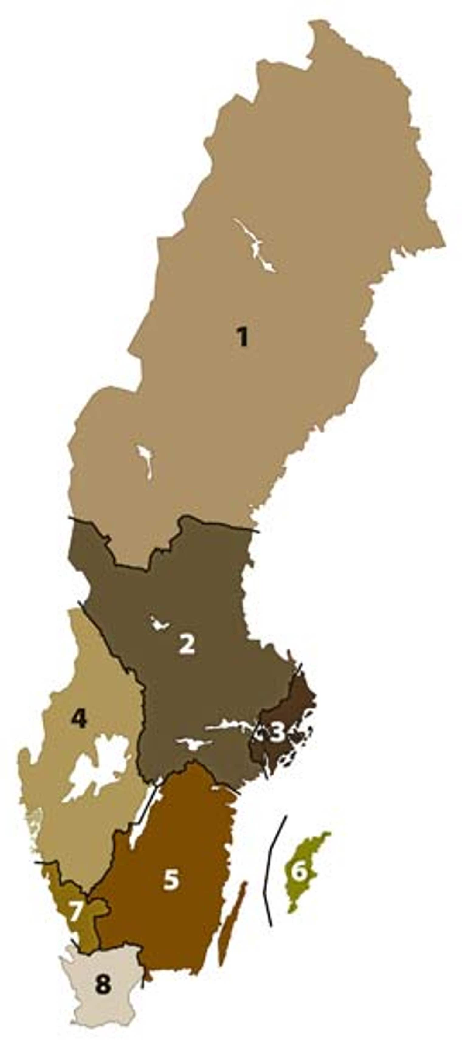 "Så här bör kartan över Sveriges regioner se ut" - DN.se