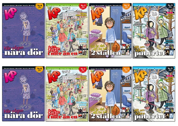 Omslags-memory – Skriv ut och spela!