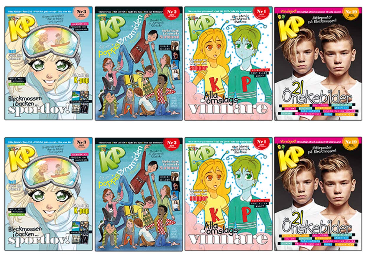 Omslags-memory – Skriv ut och spela!