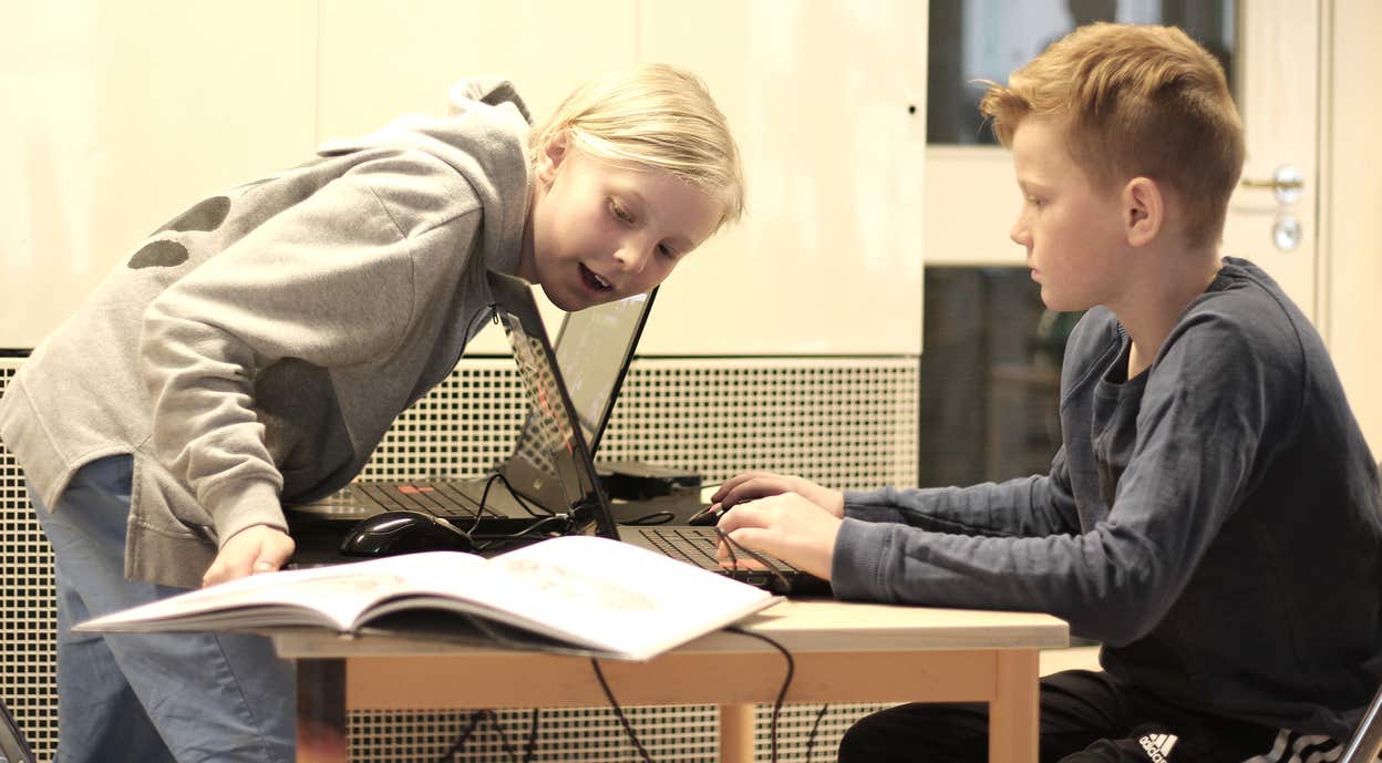 Här har de Minecraft på schemat