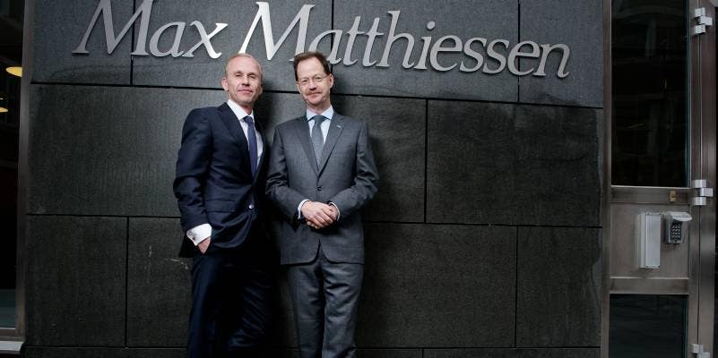 Klipp när Max Matthiessen blir brittiskt