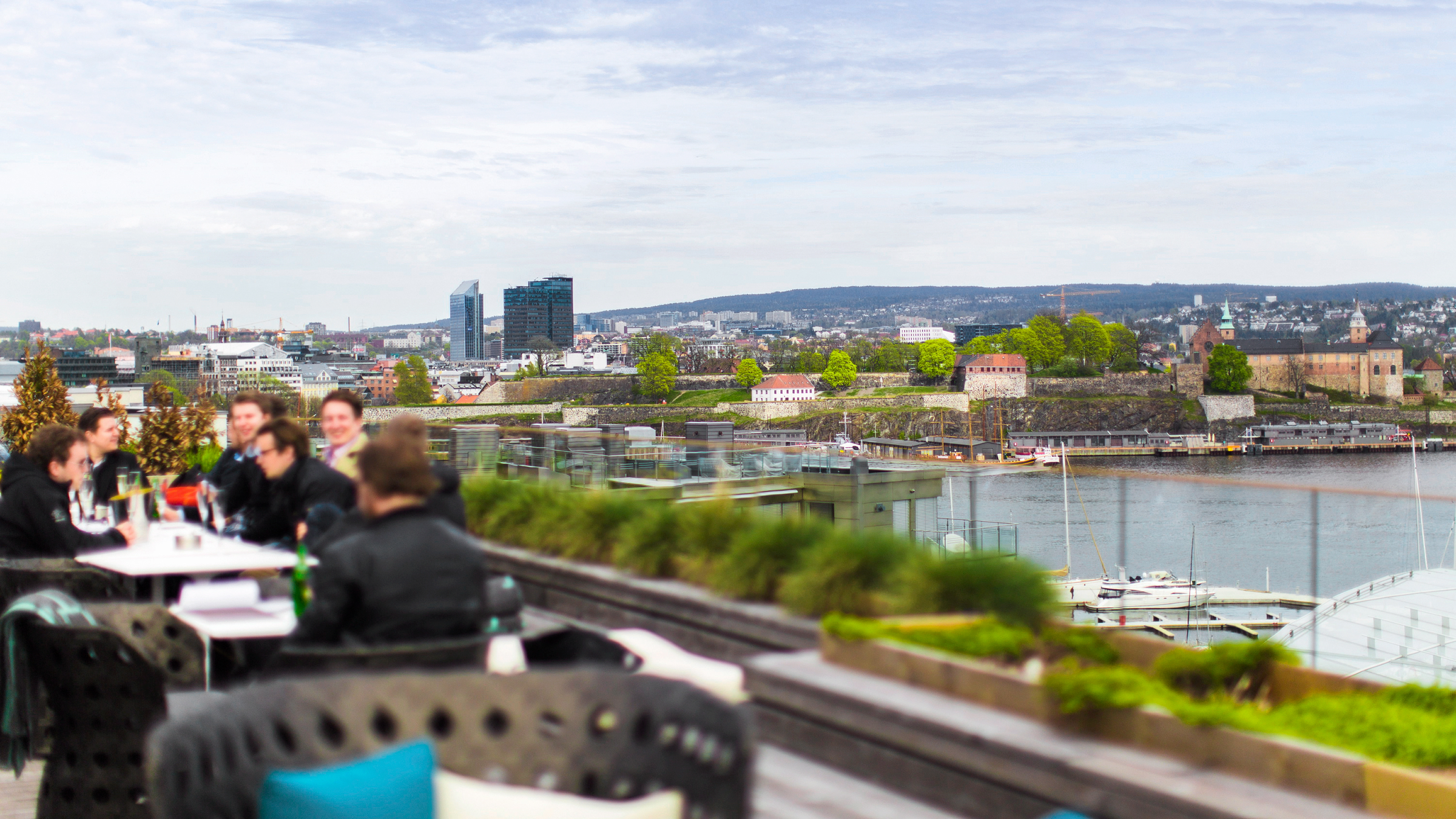 Venezianskt med Oslos bästa utsikt