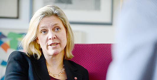 Magdalena Andersson håller med Anders Borg