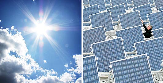 Här är solkraft billigare än kol