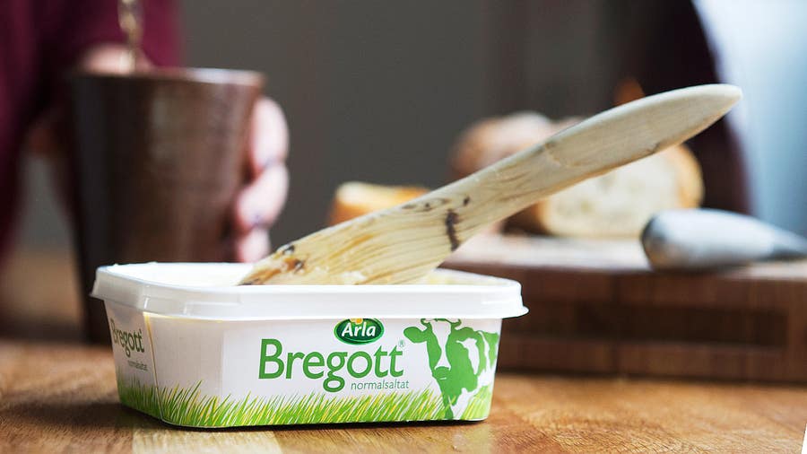 Arla tvingas ändra Bregott