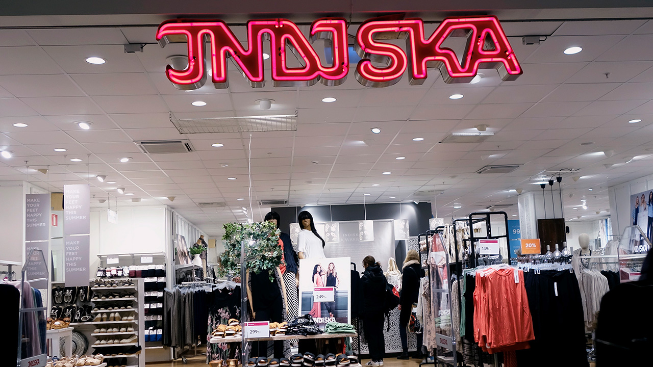 Indiska stänger flera butiker