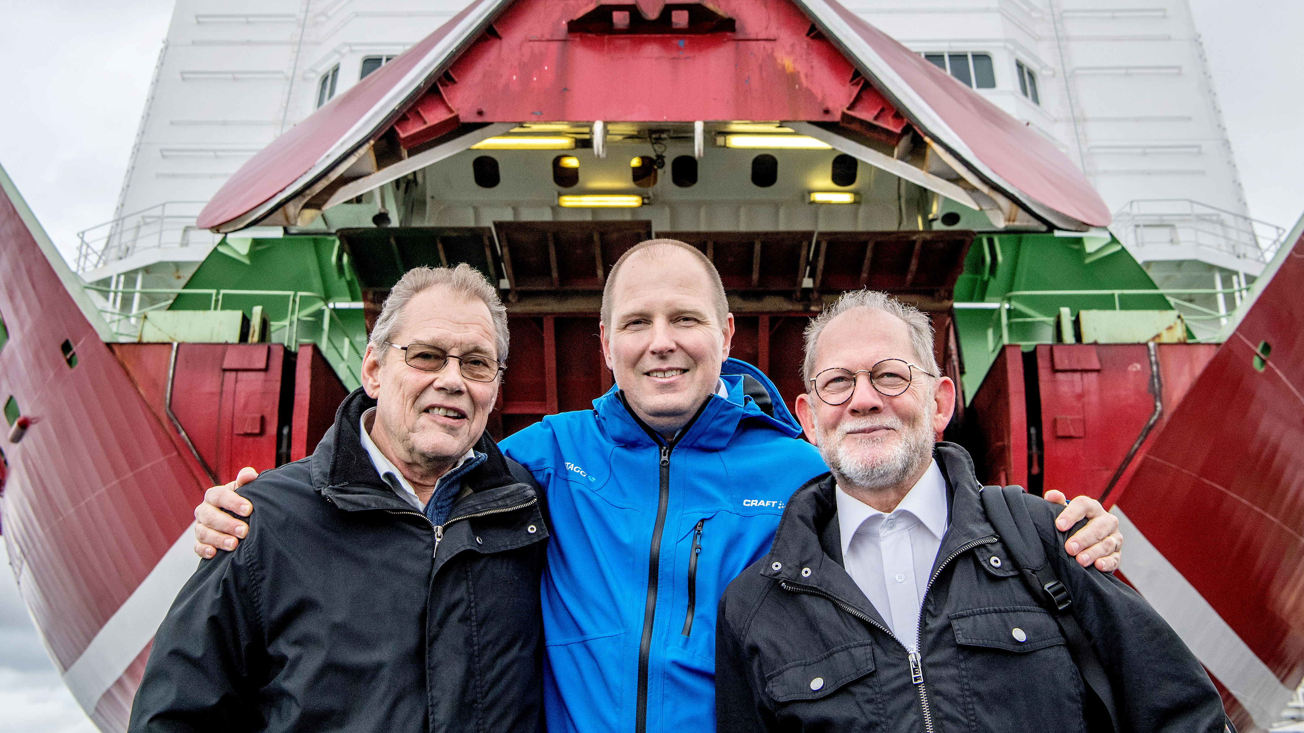 Västerås Gasellvinnare Tomas Lindqvist, Arne Löfgren och George Fodor ...