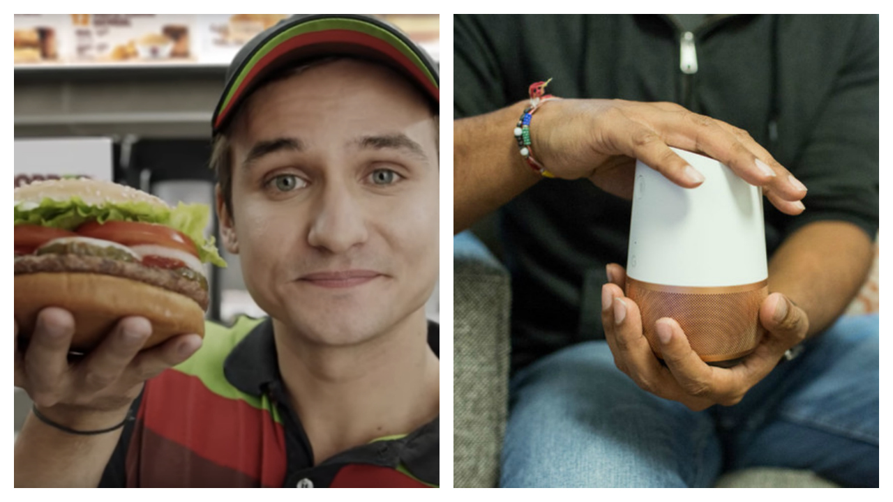 Burger King-reklam kapade Googles röststyrning