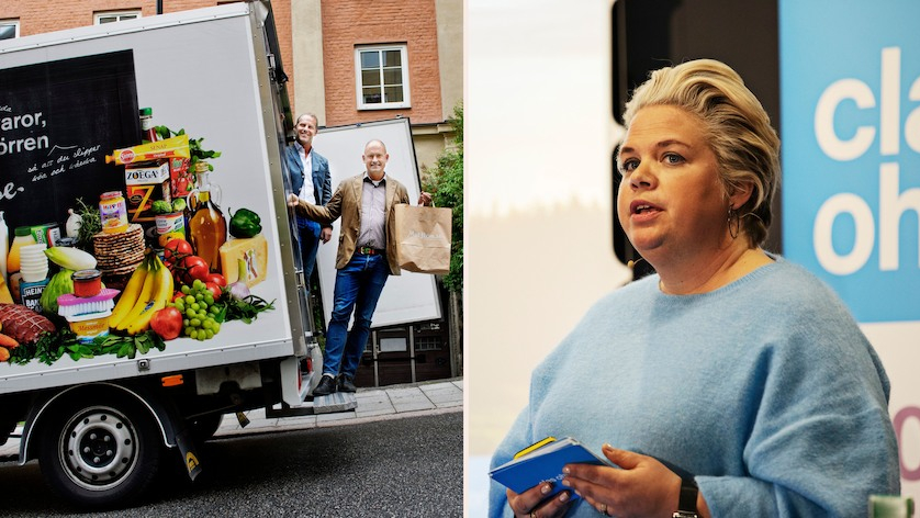 Clas Ohlson tar allt större plats i livsmedelskassen