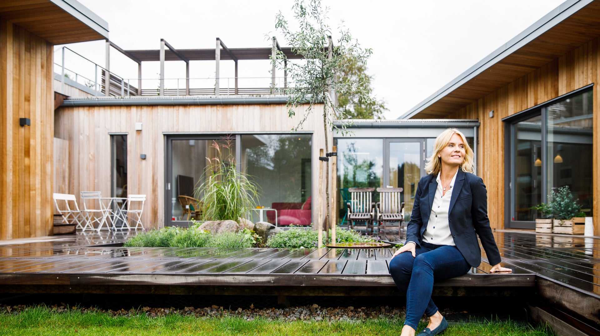 Åsa Bergman vd för Sweco om sitt drömhus utanför Falkenberg