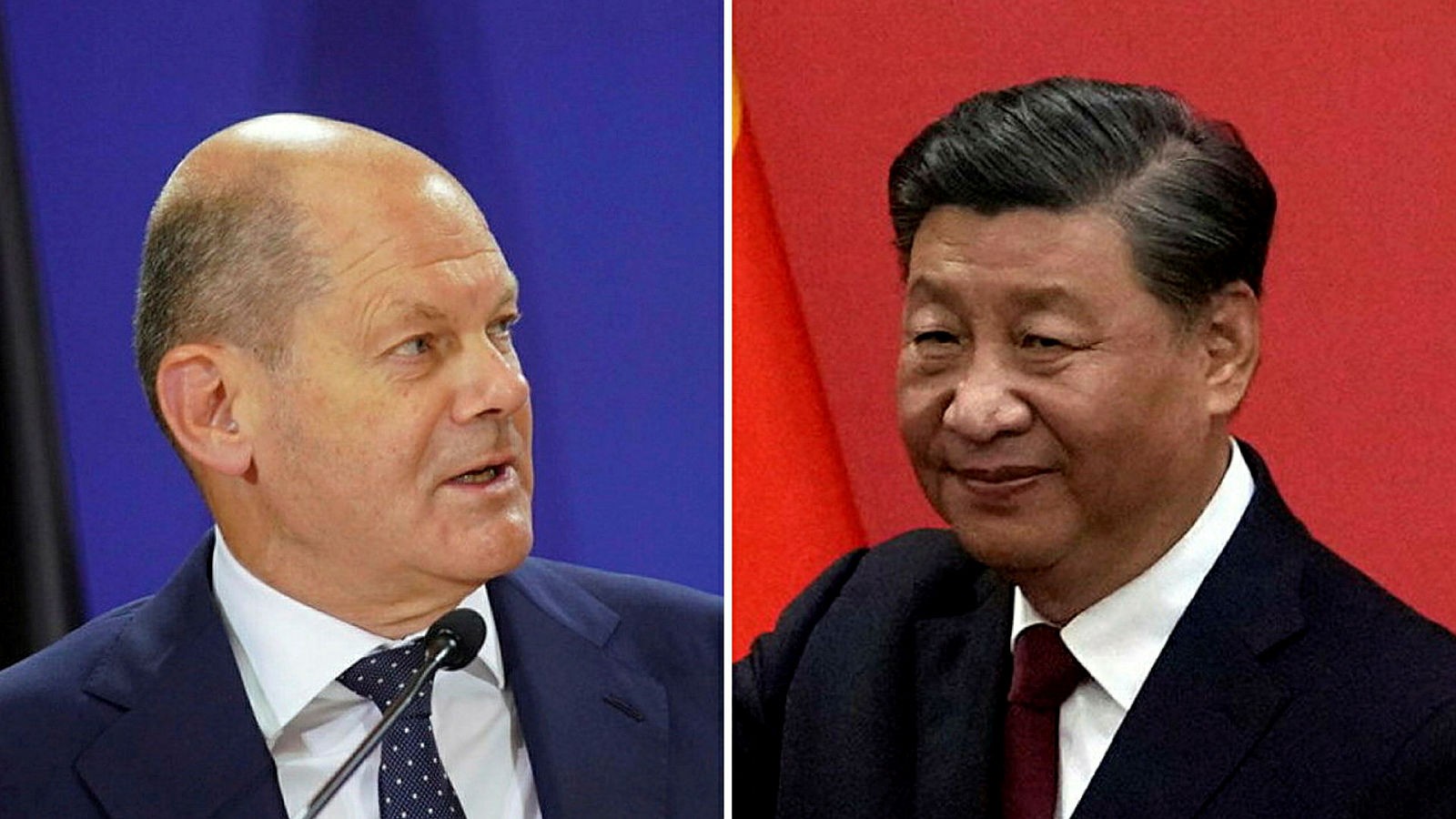 Scholz på plats i Kina – träffat Xi