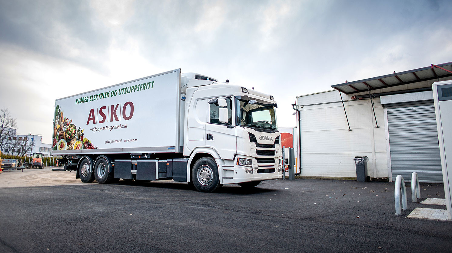 Scania ska levererea 75 eldrivna lastbilar till norska ASKO