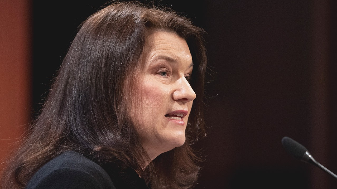 Ann Linde om Irans nedskjutning av ukrainska planet