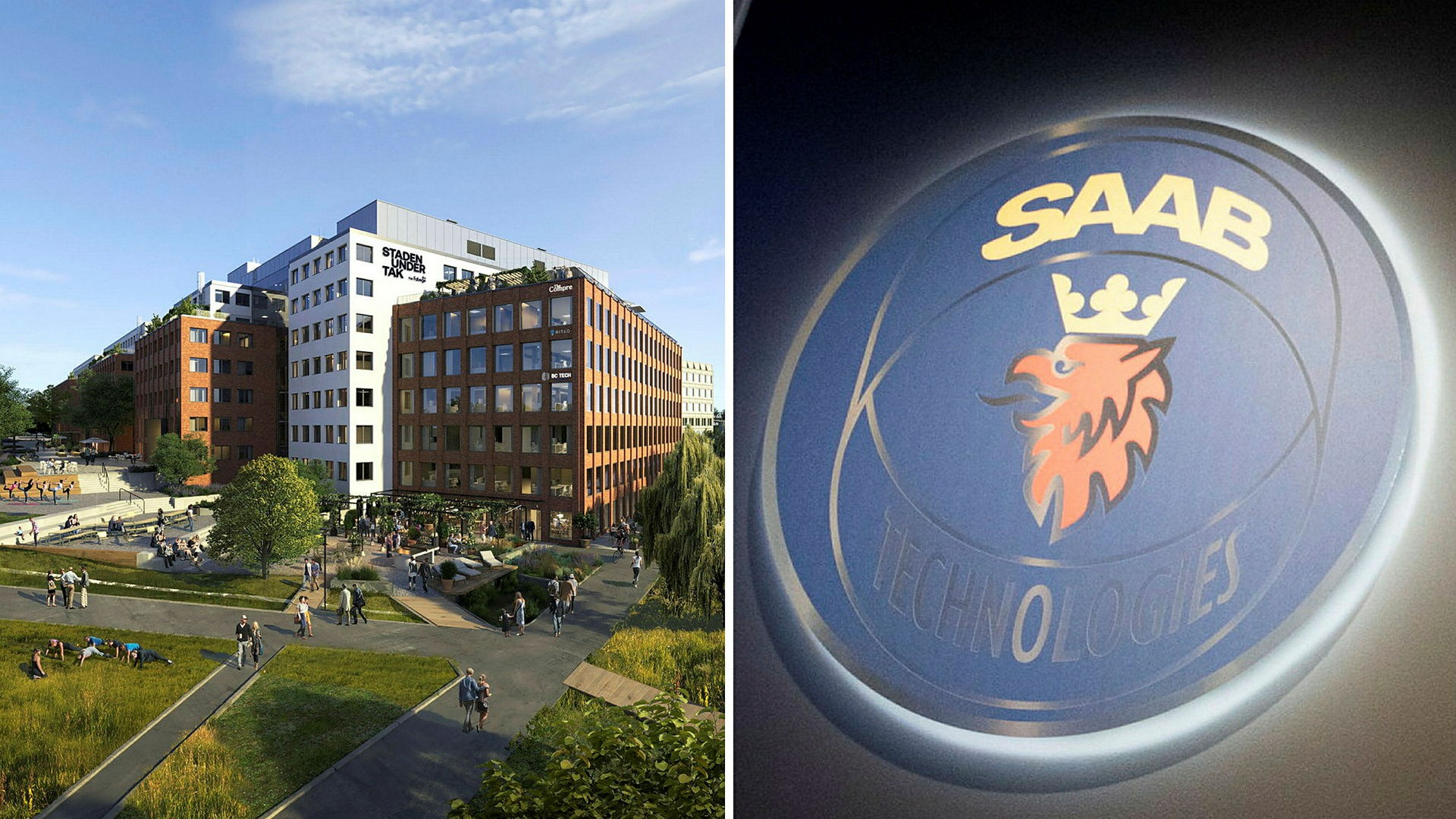 Saab flyttar verksamhet från Järfälla till Fabeges jättefastighet i Solna