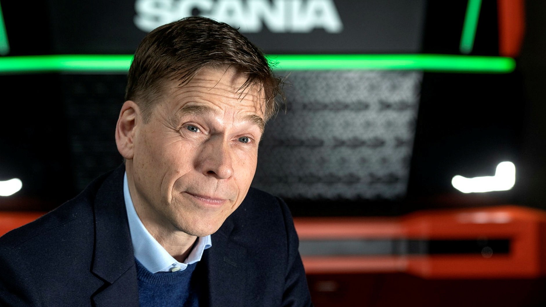 Scania-chefen Christian Levin i lång intervju med Di Weekend