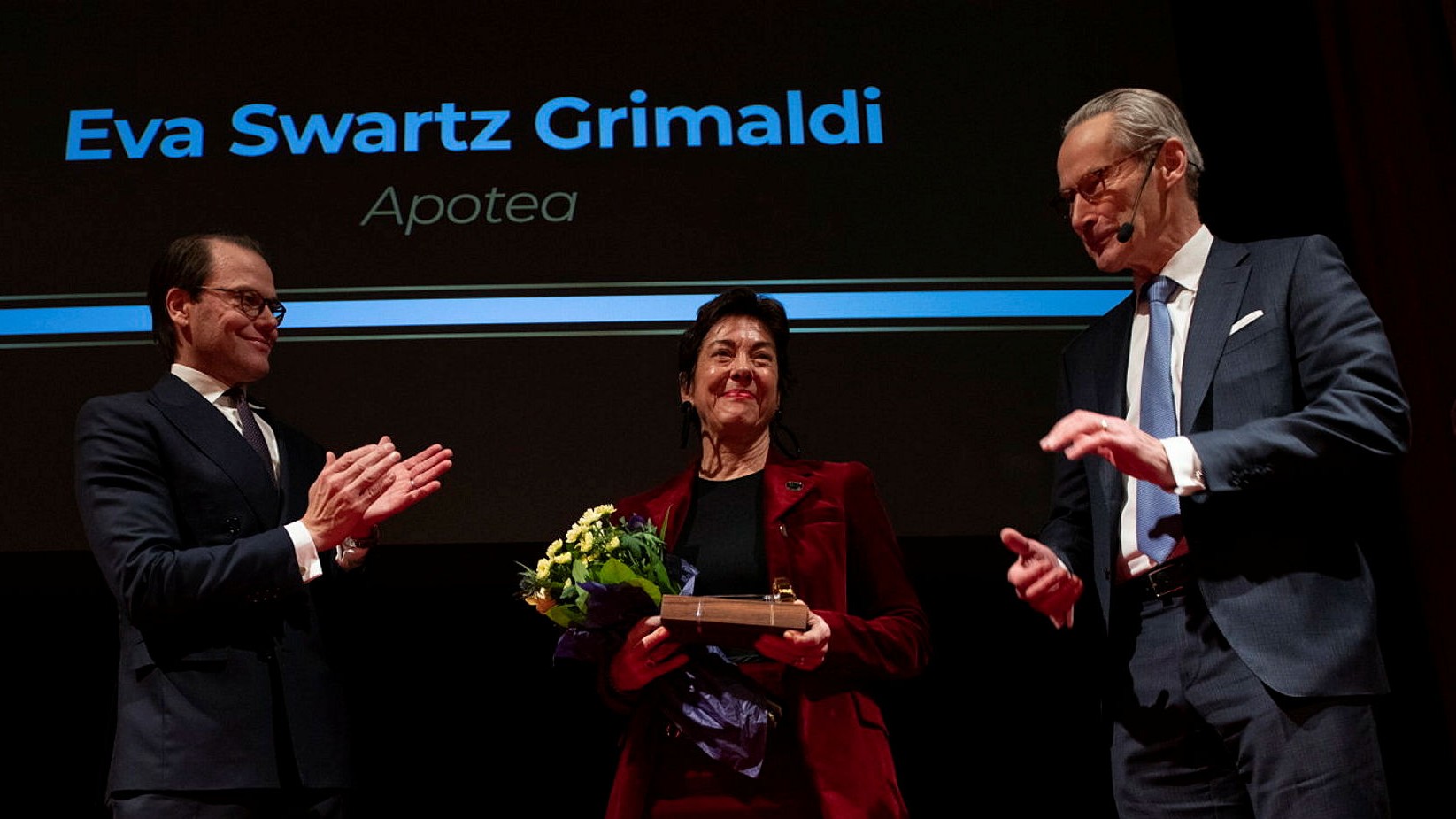 Snabbväxarens styrelseordförande tilldelas Guldklubban