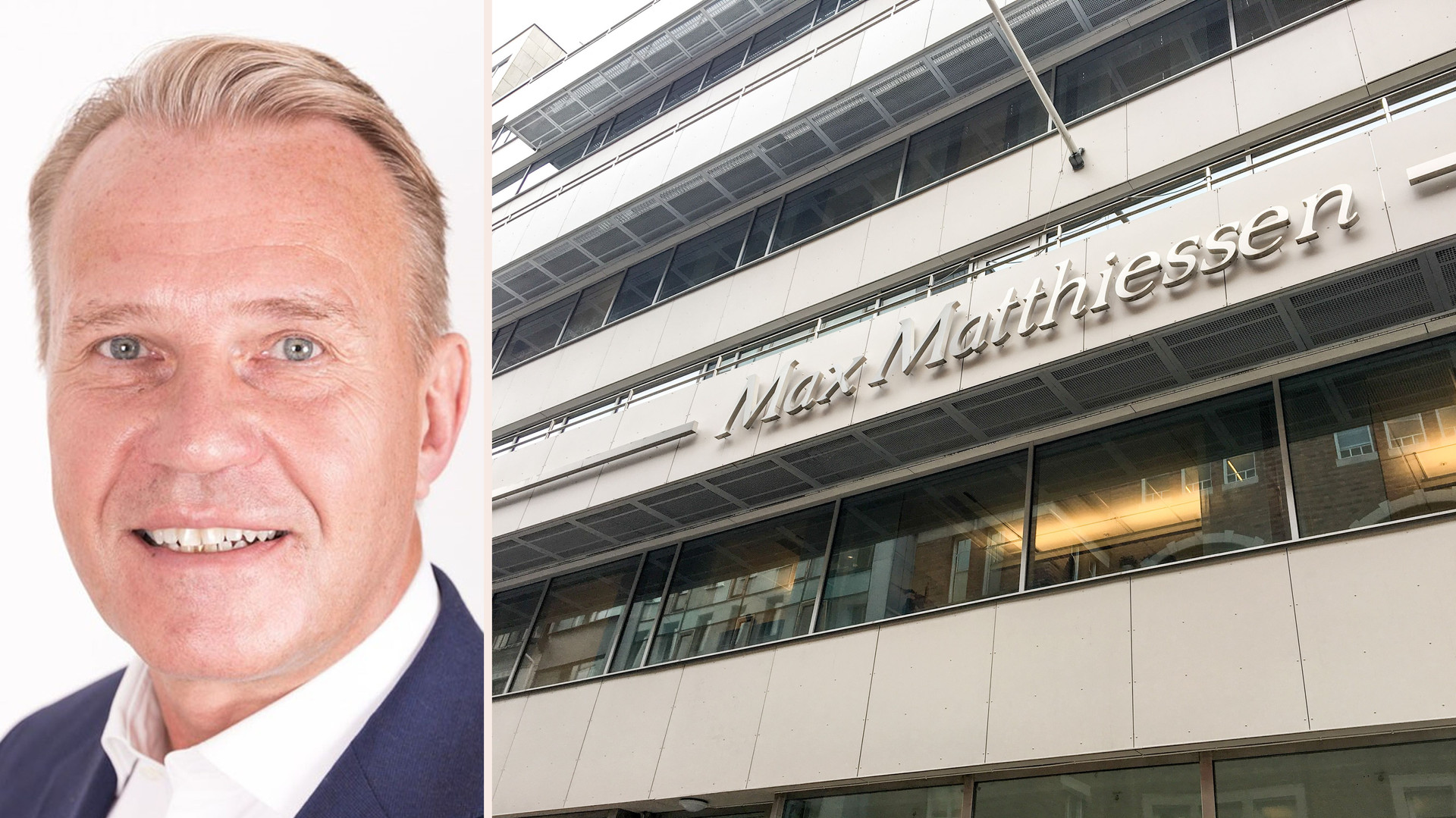 Jacob Schlawitz ny vd för Max Matthiessen – Per E. Larsson ordförande