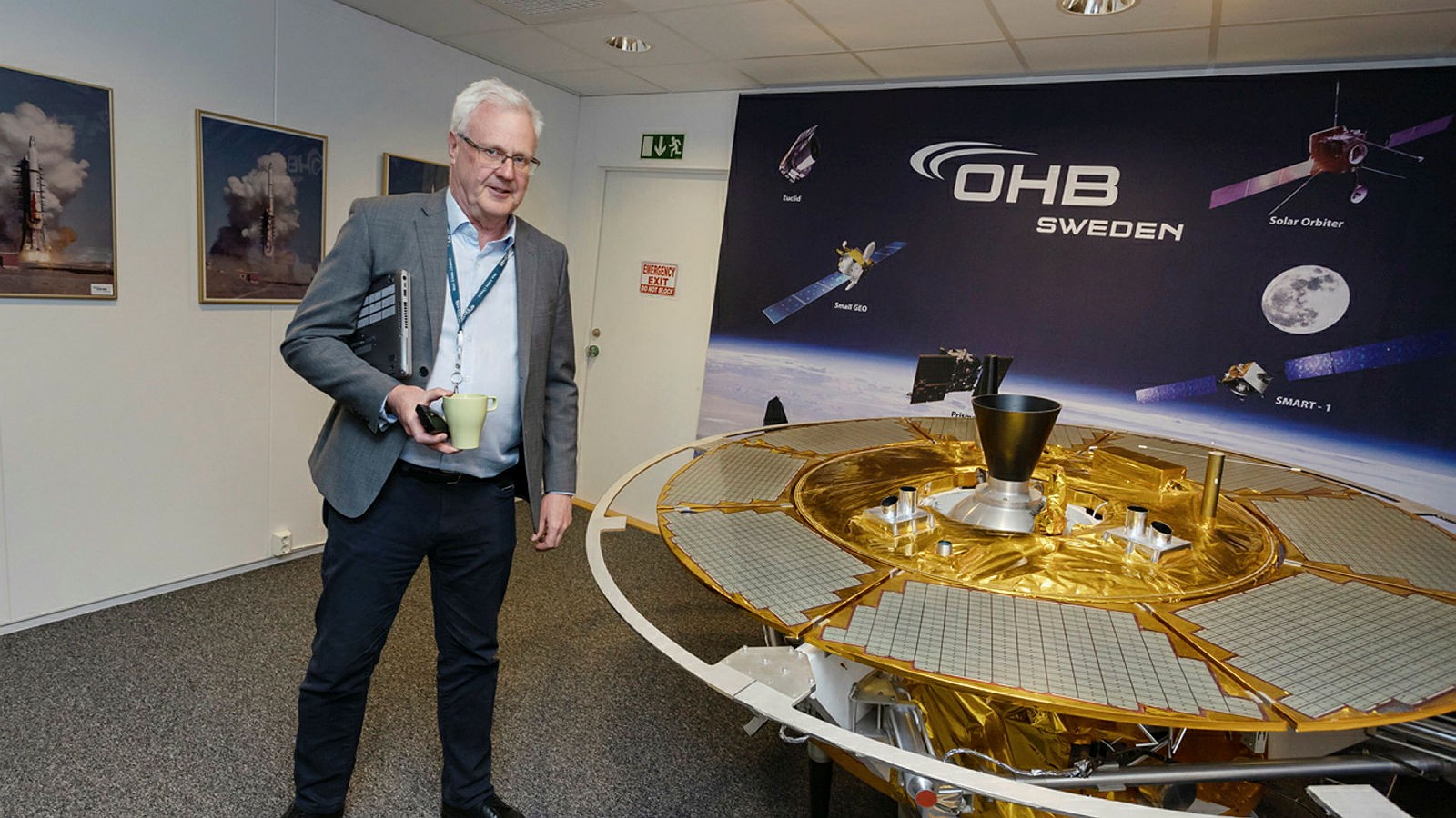 OHB Sweden ska rensa skrot i rymden
