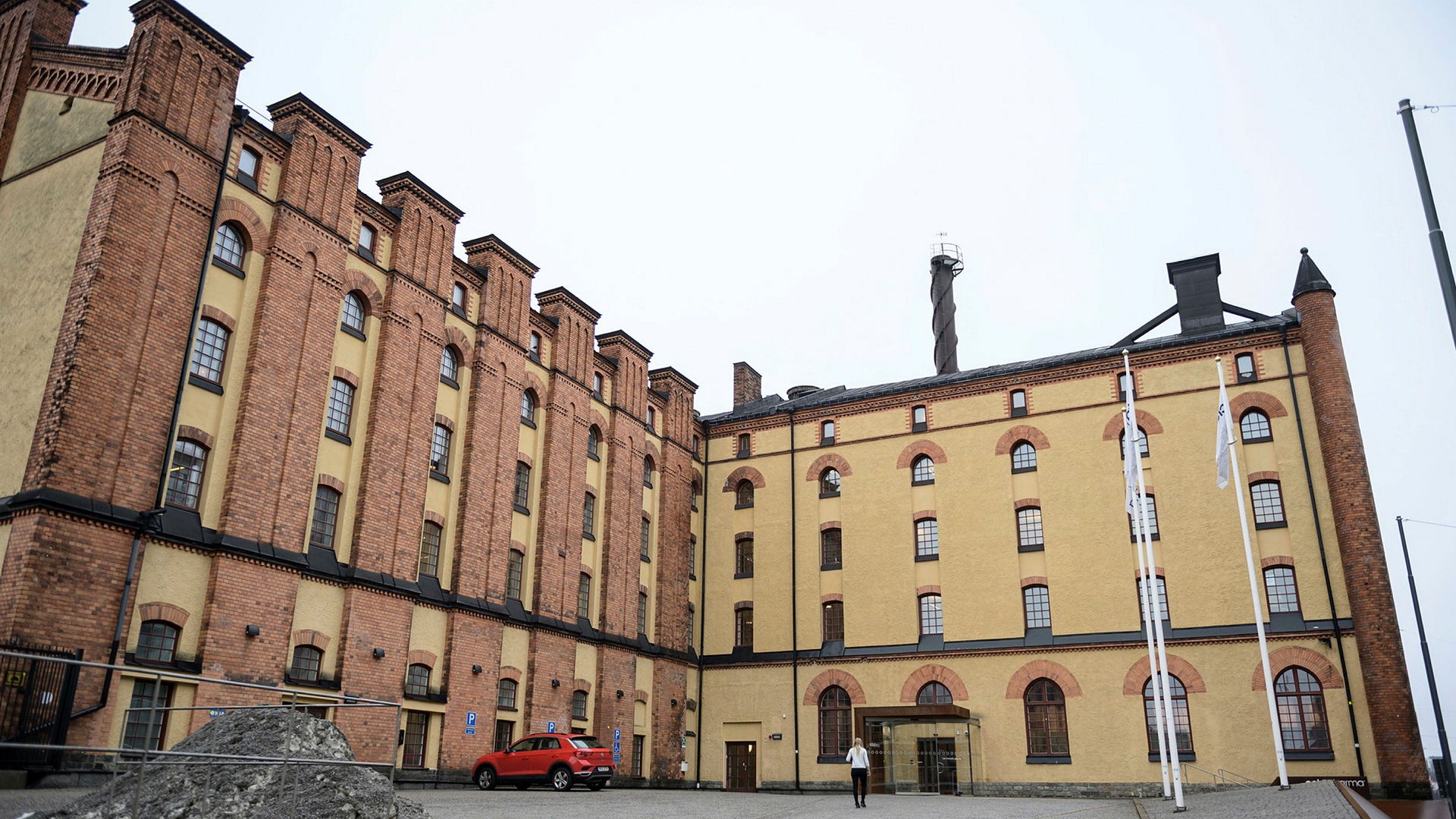 Octapharma har fabriken mitt på Kungsholmen i Stockholm