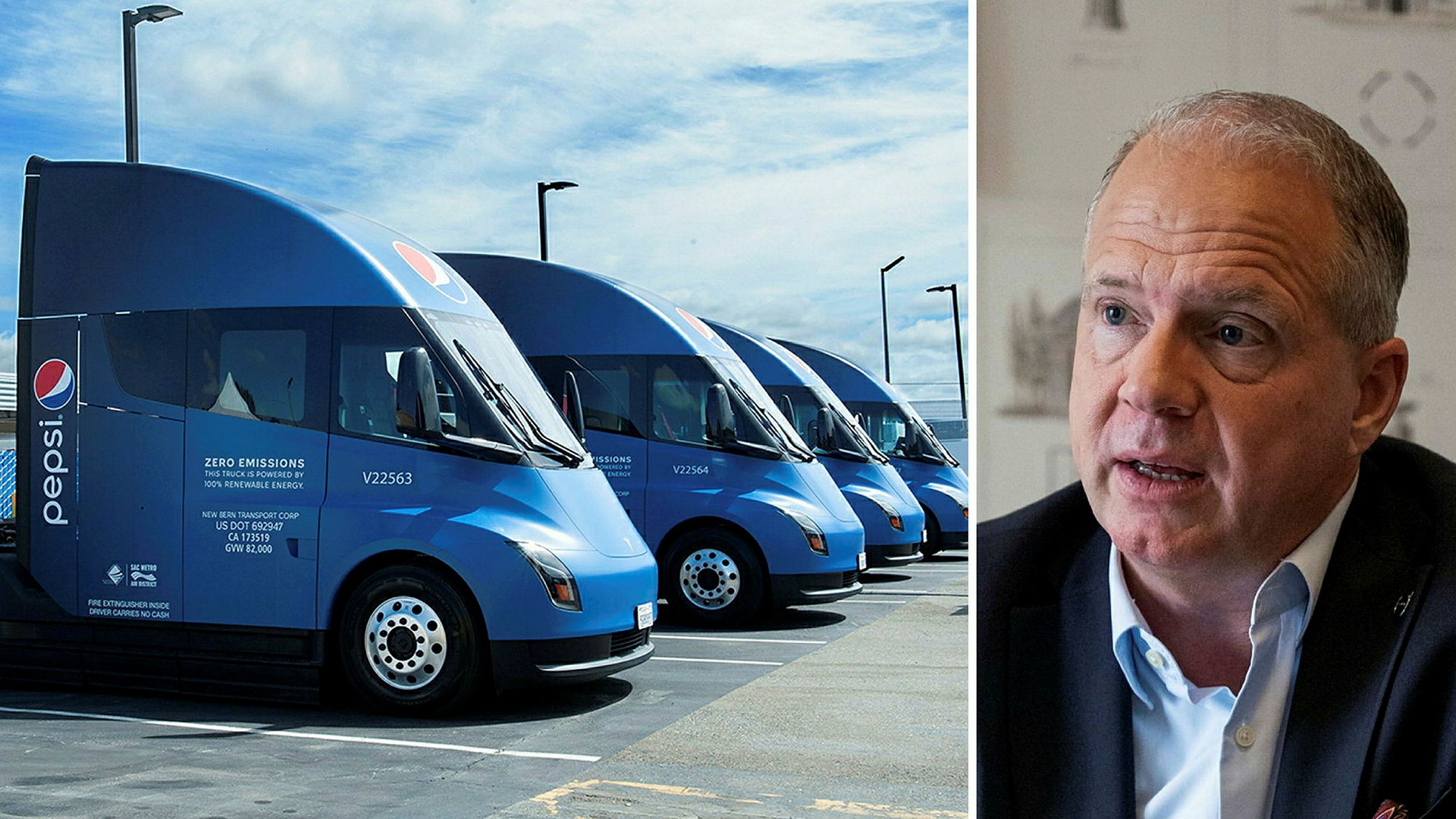 Tesla Semi utklassar AB Volvos lastbilar i stort test