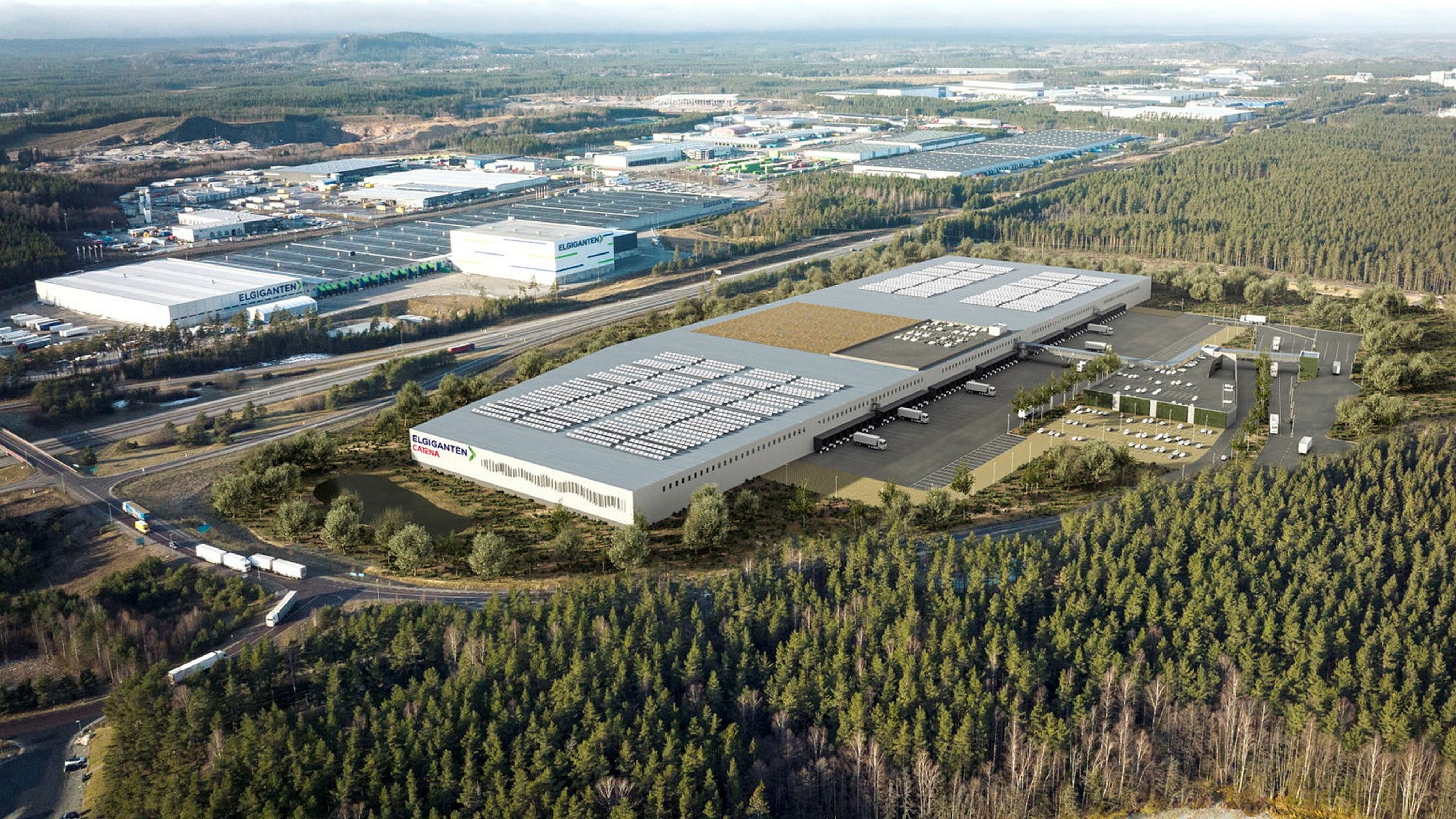 Elgiganten bygger jättelager i Jönköping - Market