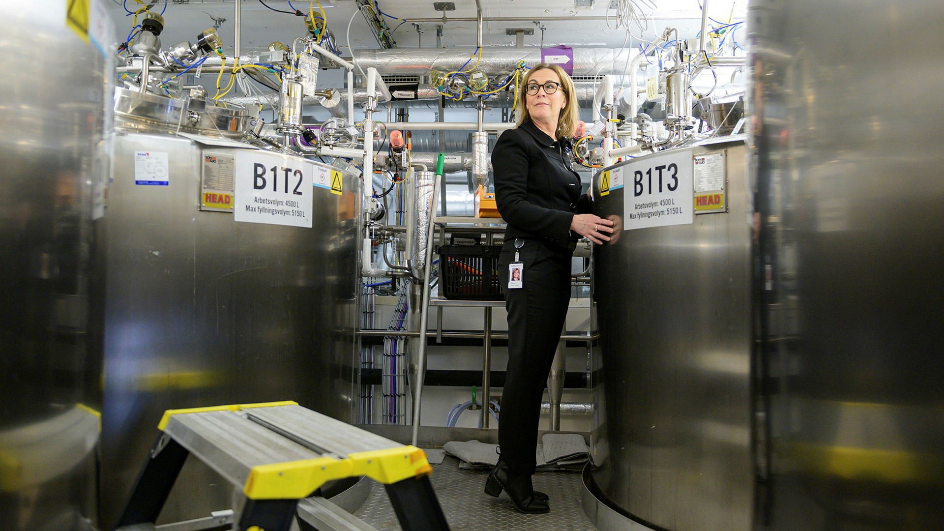 Octapharma har fabriken mitt på Kungsholmen i Stockholm